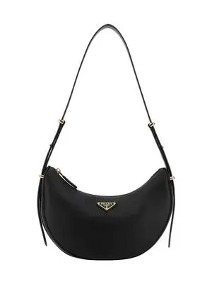 Prada Leather Shoulder Bag - Black
