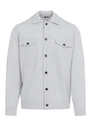 Kiton Cashmere Jacket - Gray