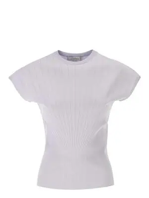 Sportmax Ribbed Viscose Jumper - Blue