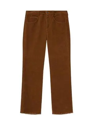 Isabel Marant Étoile Ruthie Cotton Blend Corduroy Trousers - Multicolor