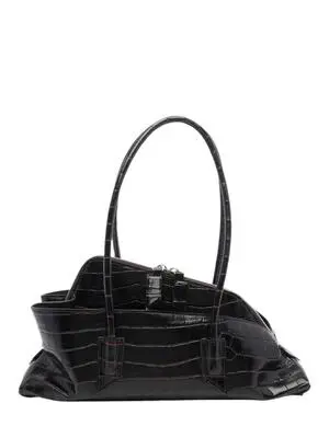 Attico La Passeggiata Small Leather Shoulder Bag - Multicolor