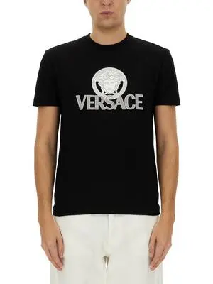 Versace Jersey T-shirt - Black