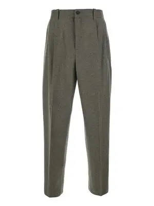 GOLDEN GOOSE GOLDEN GOOSE Flannel Straight Trousers Multicolor