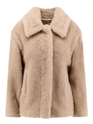 Max Mara Tritone Alpaca, Virgin Wool And Silk Jacket - Multicolor