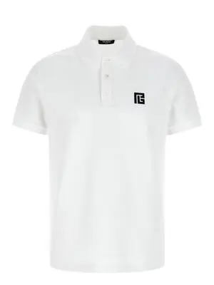 Balmain Embroidery Polo Shirt - Multicolor