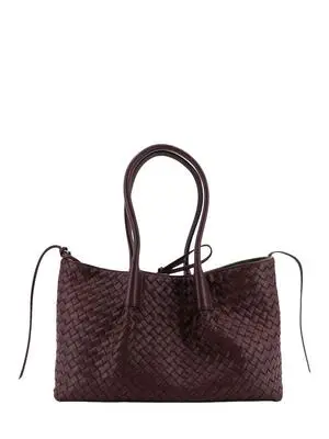 Bottega Veneta Pinacoteca Medium Woven Leather Bag - Multicolor