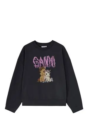 GANNI GANNI Islands Sweatshirt Multicolor