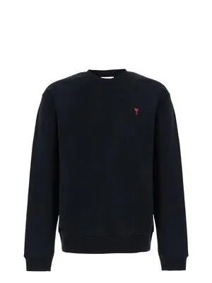 AMI Paris AMI PARIS Sweatshirt With AMI De Coeur Logo Black