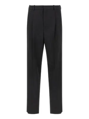 Saint Laurent Smocking' Pants - Black