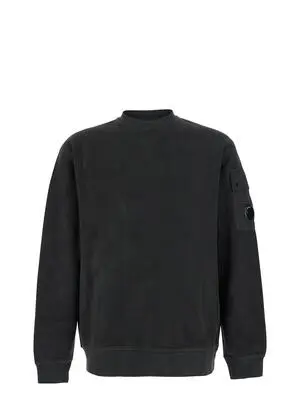 C.P. COMPANY Fleece Crewneck Sweatshirt - Gray