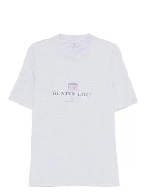 Brunello Cucinelli Grey T-shirts & Vests T-shirts - Gray