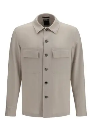 Zegna Cashmere Jacket - Cream