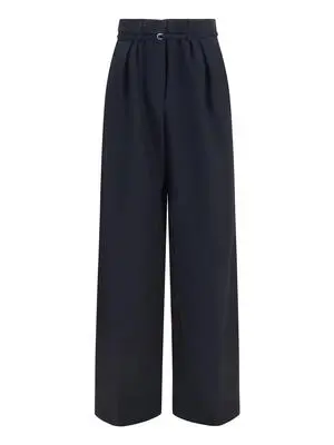 DRIES VAN NOTEN DRIES VAN NOTEN Wide-Leg Pants With Drawstring