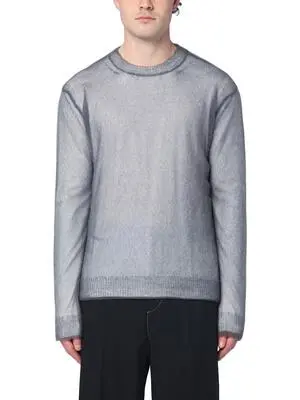 JIL SANDER JIL SANDER Transparent Nylon Layered Jumper