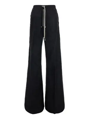 Rick Owens Tech Fabric Wide Leg Pants - Multicolor