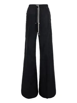 Rick Owens Tech Fabric Wide Leg Pants - Multicolor