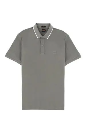 BOSS Polo With Logo - Gray