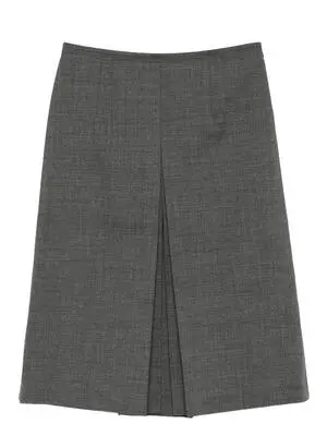 Prada Grey Skirts A-line Skirts - Gray