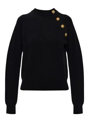 Balmain Cashmere Crewneck Sweater - Multicolor