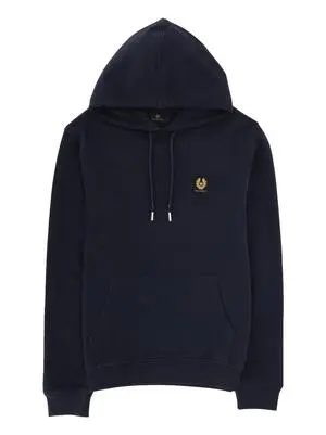 Belstaff Cotton Hooded Sweatshirt - Blue