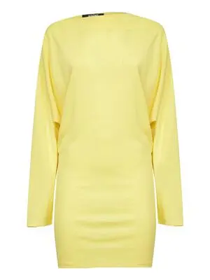 Jacquemus The Mistral Cowl-back Mini Dress - Multicolor