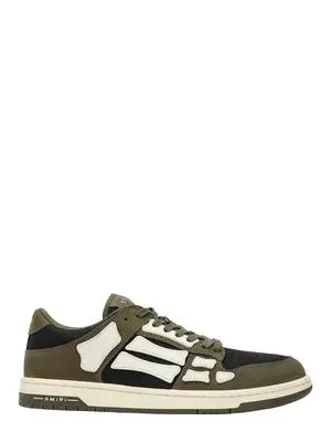 Amiri Skel Top Low Sneakers - Black