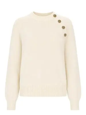 Balmain BALMAIN Cashmere Crewneck Sweater Multicolor