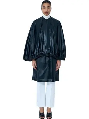 TOTEME Oversized Cape Jacket - Black