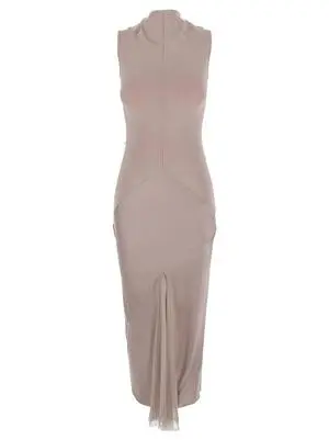 Rick Owens Sliced Tech Fabric Dress - Multicolor