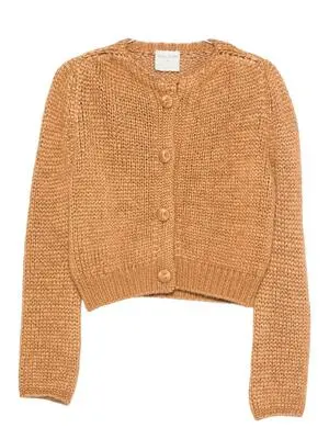 FORTE_FORTE Cashmere Blend Knitted Cardigan - Multicolor