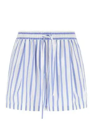 Dolce & Gabbana Striped Bermuda Shorts - Blue