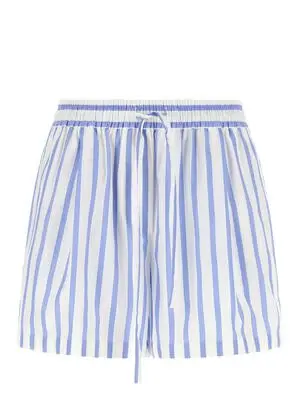 Dolce & Gabbana DOLCE & GABBANA Striped Bermuda Shorts Blue