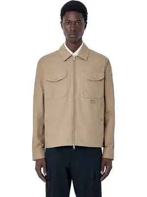 Moncler Cotton Zip Jacket - Cream
