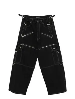 Balenciaga Denim Regular & Straight-leg Jeans - Black