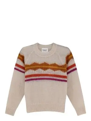 Isabel Marant Étoile Marant Monette Mohair And Cashmere Blend Sweater - Cream