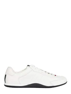 Gucci Smooth Leather Shift Sneakers - Multicolor