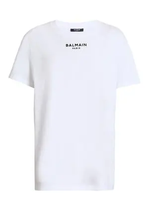 Balmain Logo Cotton T-shirt - Multicolor