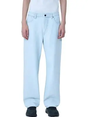 Stone Island Wide-leg Denim Jeans - Blue