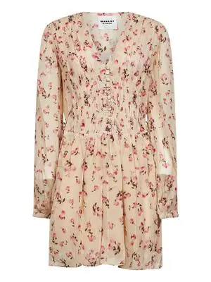 Isabel Marant Étoile Loriena Printed Minidress - Multicolor