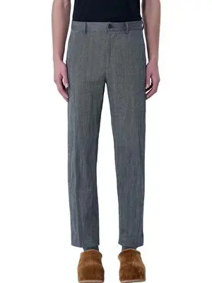 DRIES VAN NOTEN Dries Van Noten Penwick Herringbone Wool Trousers