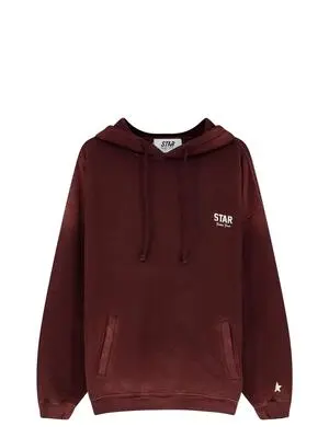 GOLDEN GOOSE Oversized Cotton Sweatshirt - Multicolor