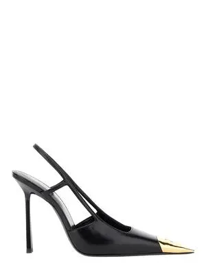 Saint Laurent Jeanne 110 Slingback Pumps - Multicolor