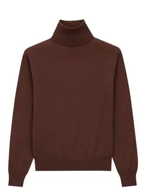 SAINT LAURENT Saint Laurent Women Turtleneck Pullover In Cashmere, Wool And Silk