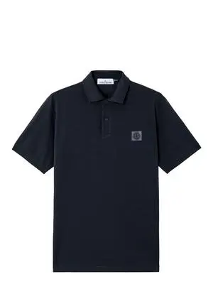 Stone Island Organic Cotton Polo Shirt - Multicolor