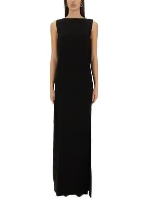 Max Mara MAX MARA Long Dress Creso Black