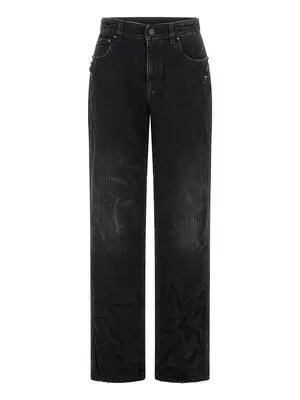 Balenciaga City Denim Jeans - Black