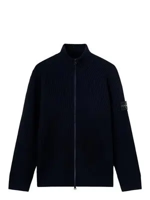 Stone Island Virgin Wool Cardigan - Multicolor