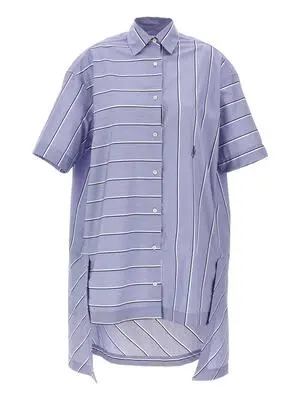 JW Anderson Patchwork Shirt Dress - Multicolor