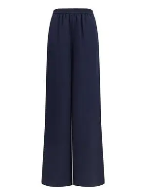 Max Mara Volonta Silk Pants - Blue