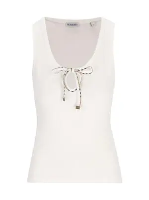 Burberry Cotton Tank Top - Multicolor